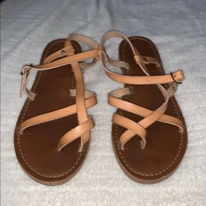 Mossimo Supply Co. Shoes | Mossimo Supply Co Pink Braided Strap Sandals ...